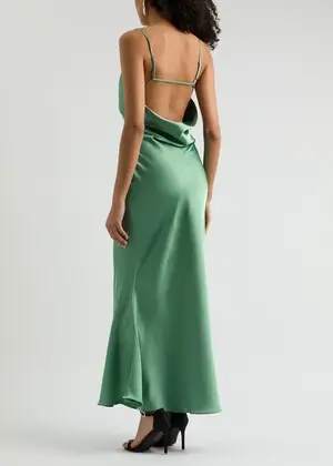 misha maxi dress emerald Olive Misha Sapphire Sequin Maxi Dress available in 8 colour ways !! Sizes  XS, S, M 