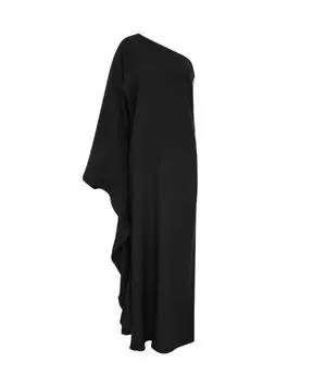 TALLER MARMO One-shoulder Draped Maxi Dress