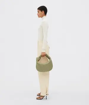 Bottega Veneta Small Jodie Shoulder Bag - Travertine