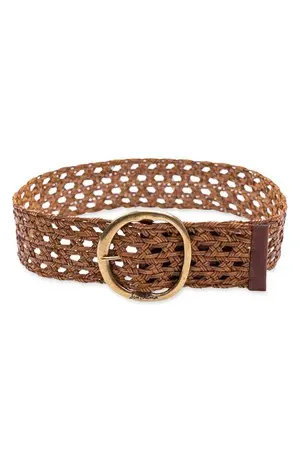 Sam Edelman Woven Leather Belt