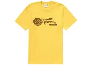 Supreme Records Tee Shirt - Yellow