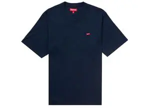 Supreme Small Box Tee Shirt (ss24) Navy Blue