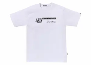 A BATHING APE Og General Name Tee Shirt - White
