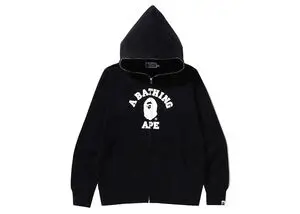 A BATHING APE College Full Zip Hoodie