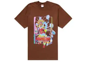 Supreme Electromagnetic Tee Shirt - Brown