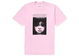 Supreme Margaret Keane Teardrop Tee Shirt - Light Pink