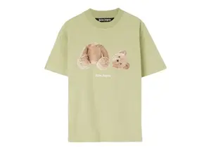Palm Angels Pa Bear Classic T-shirt - Mint Brown