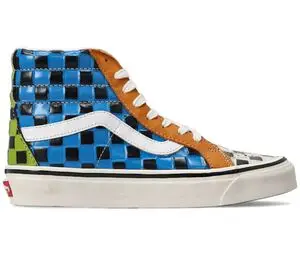 VANS Sk8-hi 38 Dx Anaheim Factory Checkerboard Sneakers - Multicolor