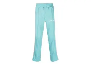 Palm Angels Track Pants - Light Blue/off/white