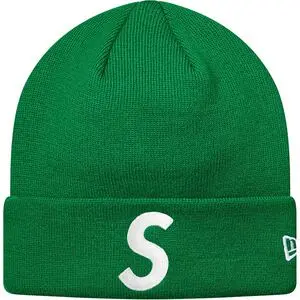 Supreme S Logo Beanie - Green