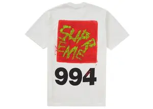 Supreme Paint Tee Shirt - White