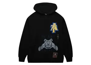 TRAVIS SCOTT X Mitchell & Ness North Carolina A&t Aggies Overlap Pullover Hoodie