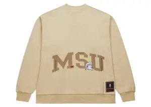 TRAVIS SCOTT X Mitchell & Ness Michigan State Spars Pullover Sweatshirt