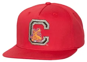 TRAVIS SCOTT X Mitchell & Ness Clemson Tigers Snapback Hat - Red