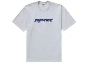 Supreme Pinline Tee Shirt Ash Grey