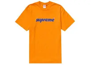 Supreme Pinline Tee Shirt - Orange
