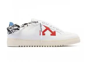 Off-White Off 2.0 Low Top Arrow Sneakers - White/red/blue