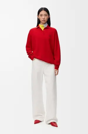 Loewe Anagram Baggy Jeans - White