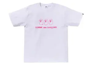 A BATHING APE X Comme Des Garcons Osaka I Tee Shirt - White