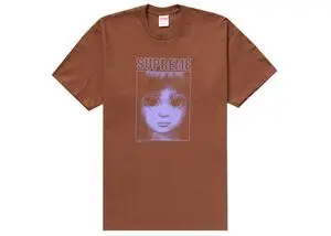 Supreme Margaret Keane Teardrop Tee Shirt - Brown