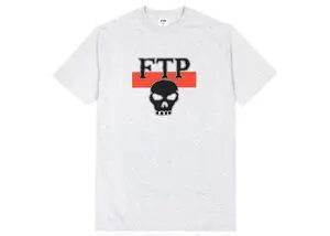 FTP Skull Tee Shirt - Ash