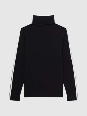 REISS Aspen Long Sleeve Roll Neck Jumper