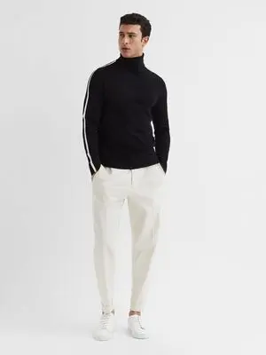 REISS Aspen Long Sleeve Roll Neck Jumper