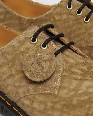 Dr. Martens 1461 Bex Made In England Hairy Suede Oxfords - Tan,brown
