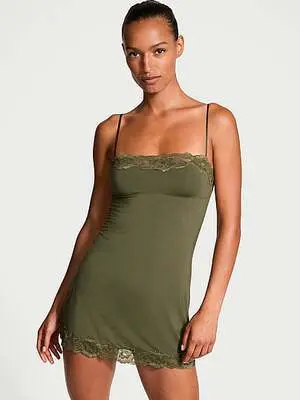 green slip dress with lace Ralph Lauren Green Lace With Slip Dress sz 4 l Michael's Luxury Consignment  – Michael's Consignment NYC main image 0
