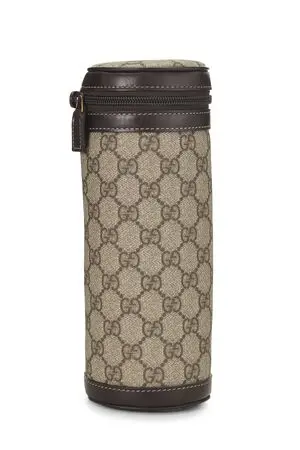 Gucci Original Gg Supreme Canvas Bottle Holder
