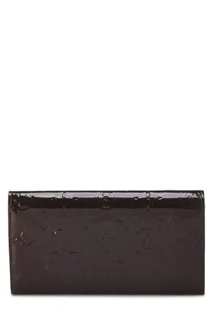 LOUIS VUITTON Monogram Vernis Sarah Wallet