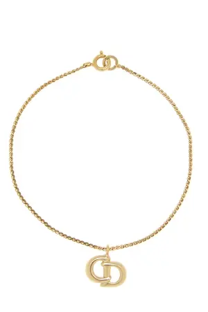 Dior Chain Link 'cd' Logo Bracelet