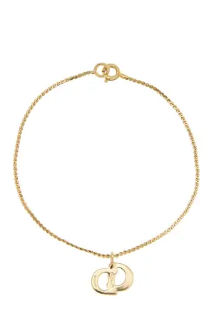 Dior Chain Link 'cd' Logo Bracelet