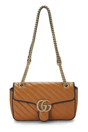 Gucci Gg Marmont Buckled Shoulder Bags