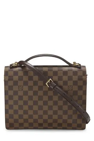 LOUIS VUITTON Damier Ebene Monceau