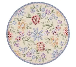 SAFAVIEH Chelsea Collection Hk214 3' X 3' Round Rug V Alerie - One-color