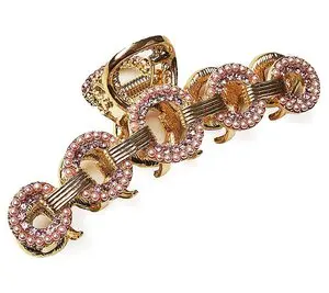 VIOLET & BROOKS Pave Pearl Metal Claw Clip - One-color