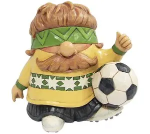 JIM SHORE Soccer Player Figurine - One-color