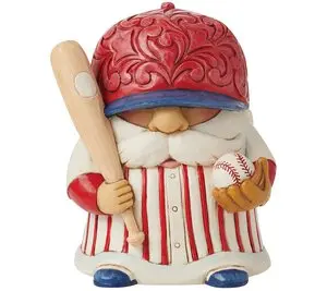 JIM SHORE Baseball Player Figurine - One-color