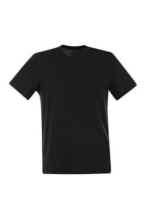 MAJESTIC FILATURES Short-sleeved T-shirt In Lyocell And Cotton