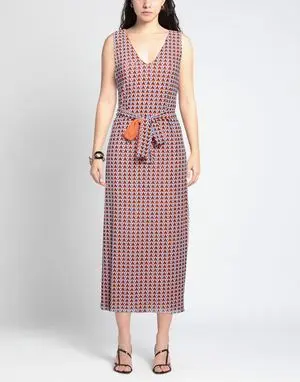 FISICO Geometric-print Maxi Dress