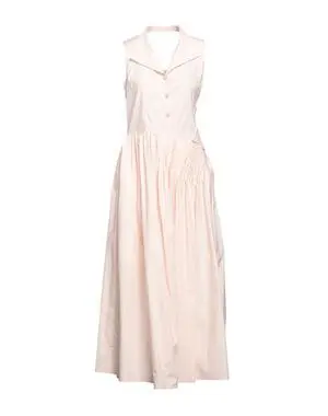 GENTRYPORTOFINO Midi Shirt Dress - Pink