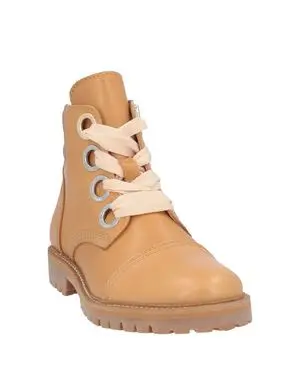 Zadig&Voltaire Leather Ankle Combat Boots