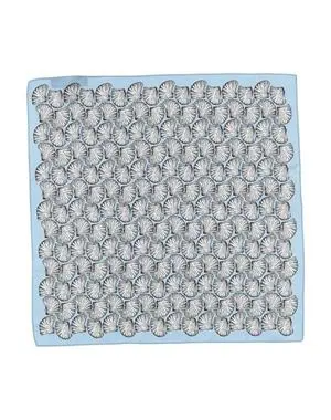 Zegna Man Scarf Plum Size - Silk Blue