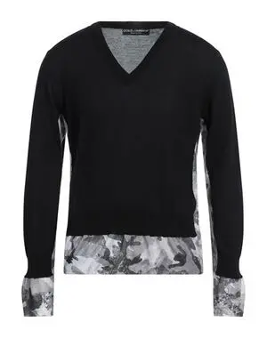 Dolce & Gabbana V Neck Sweaters For Men