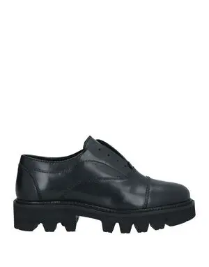 CAFÈNOIR Leather Chunky Lace-up Shoes