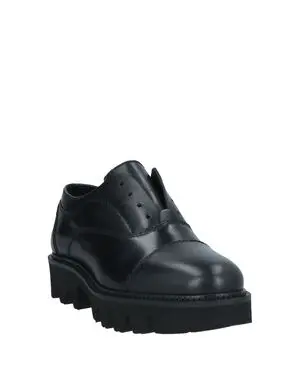 CAFÈNOIR Leather Chunky Lace-up Shoes