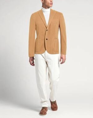 Montedoro Single-breasted Cotton And Cashmere Blazer - Beige