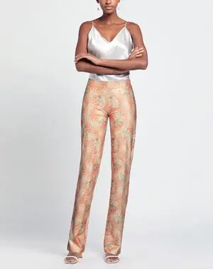 FISICO Floral-print Pants - Orange