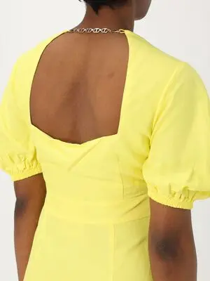 TWINSET Puff Sleeve Mini Dress
